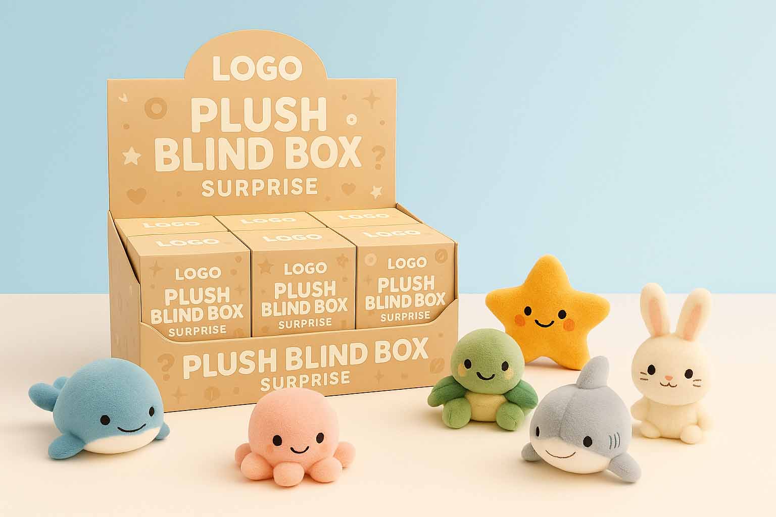 Custom Plush Blind Box Toy Manufacturer