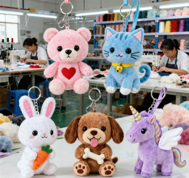 Plush Keychain Manufacturer | Custom OEM/ODM Stuffed Keychains